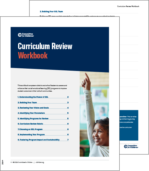 Curriculum Review Workbook | Committee for Children
